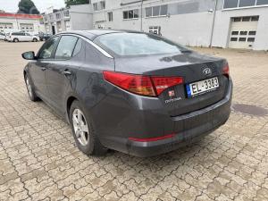 Grey Kia Optima 2013 in Riga, with an engine capacity of 2.00 L and mileage of 45 thousand km for 6200 €, photo 5 on AUTOMOTO.COM.LV