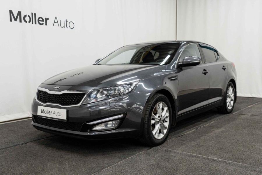 Grey Kia Optima 2014 in Tallinn, with an engine capacity of 2.00 L and mileage of 186 thousand km for 5900 €, photo 1 on AUTOMOTO.COM.LV