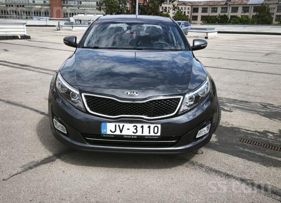 Pelēks Kia Optima 2015 Rīga, ar dzinēja tilpumu 1.70 L un nobraukumu 113 tūkst. km par 7700 €, foto 2 vietnē AUTOMOTO.COM.LV