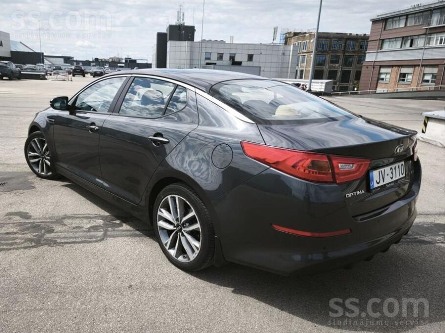 Pelēks Kia Optima 2015 Rīga, ar dzinēja tilpumu 1.70 L un nobraukumu 113 tūkst. km par 7700 €, foto 6 vietnē AUTOMOTO.COM.LV