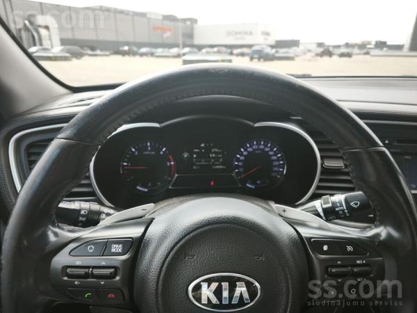 Pelēks Kia Optima 2015 Rīga, ar dzinēja tilpumu 1.70 L un nobraukumu 113 tūkst. km par 7700 €, foto 8 vietnē AUTOMOTO.COM.LV