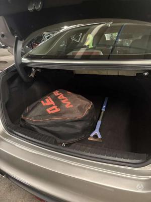 Grey Kia Optima 2015 in Vilnius, with an engine capacity of 2.36 L and mileage of 270 thousand km for 5500 €, photo 6 on AUTOMOTO.COM.LV