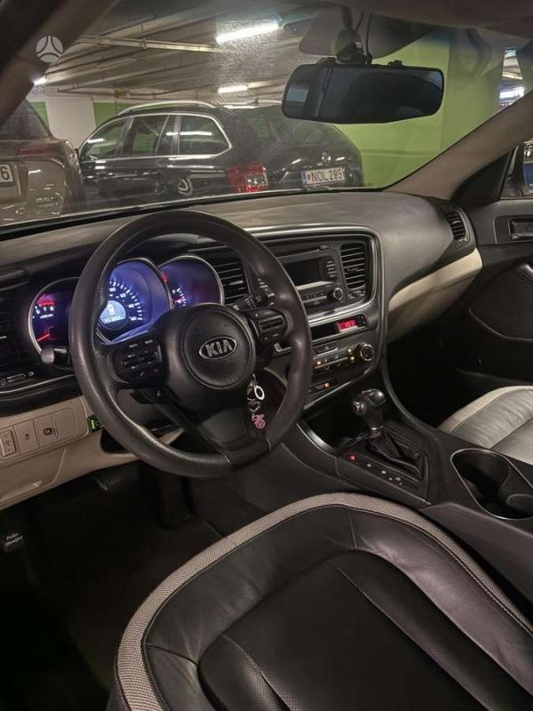 Pelēks Kia Optima 2015 Viļņa, ar dzinēja tilpumu 2.36 L un nobraukumu 270 tūkst. km par 5500 €, foto 7 vietnē AUTOMOTO.COM.LV