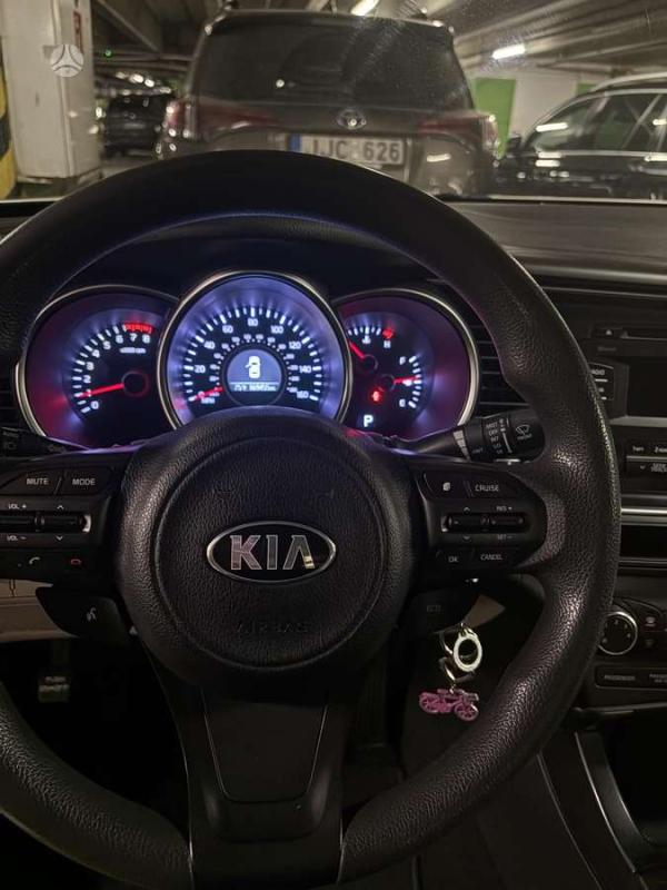 Pelēks Kia Optima 2015 Viļņa, ar dzinēja tilpumu 2.36 L un nobraukumu 270 tūkst. km par 5500 €, foto 9 vietnē AUTOMOTO.COM.LV