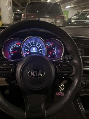 Grey Kia Optima 2015 in Vilnius, with an engine capacity of 2.36 L and mileage of 270 thousand km for 5500 €, photo 10 on AUTOMOTO.COM.LV