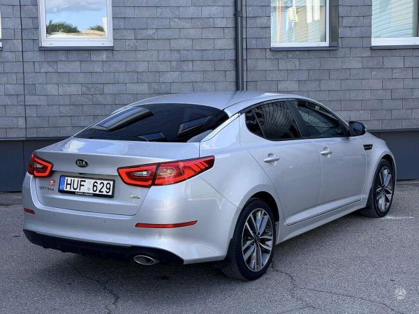 Pelēks Kia Optima 2015 Viļņa, ar dzinēja tilpumu 1.69 L un nobraukumu 300 tūkst. km par 4950 €, foto 7 vietnē AUTOMOTO.COM.LV