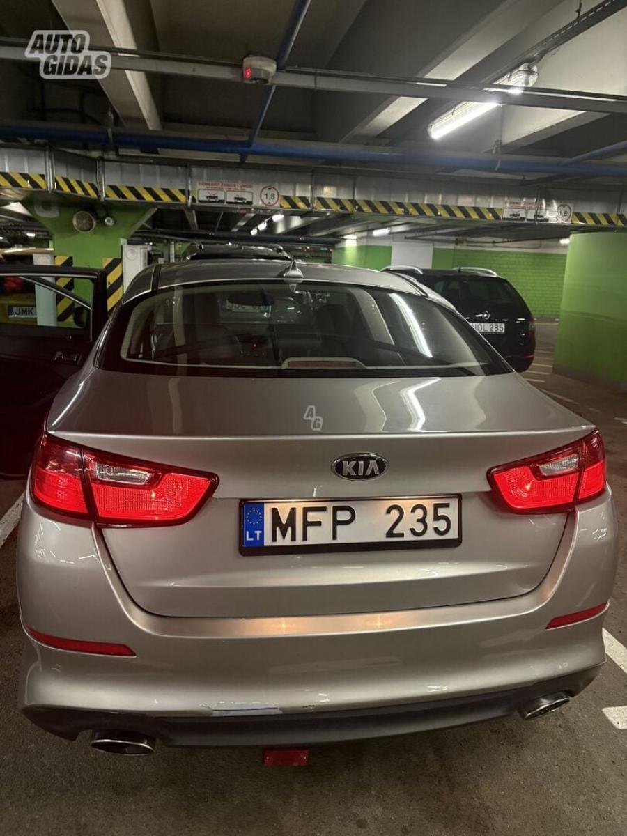 Pelēks Kia Optima 2015 Viļņa, ar dzinēja tilpumu 2.40 L un nobraukumu 169 tūkst. km par 5900 €, foto 3 vietnē AUTOMOTO.COM.LV