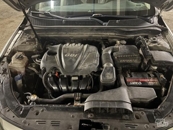 Grey Kia Optima 2015 in Vilnius, with an engine capacity of 2.40 L and mileage of 169 thousand km for 5900 €, photo 8 on AUTOMOTO.COM.LV