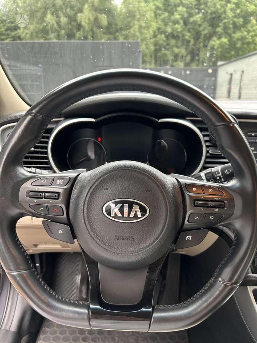 Pelēks Kia Optima 2015 Viļņa, ar dzinēja tilpumu 2.00 L un nobraukumu 101 tūkst. km par 8400 €, foto 6 vietnē AUTOMOTO.COM.LV