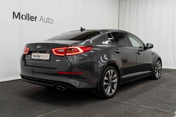 Grey Kia Optima 2015 in Tallinn, with an engine capacity of 1.60 L and mileage of 93 thousand km for 9900 €, photo 5 on AUTOMOTO.COM.LV