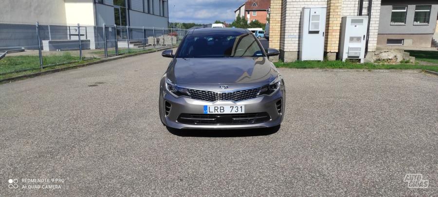 Pelēks Kia Optima 2016 Kauņa, ar dzinēja tilpumu 2.00 L un nobraukumu 123 tūkst. km par 10600 €, foto 3 vietnē AUTOMOTO.COM.LV