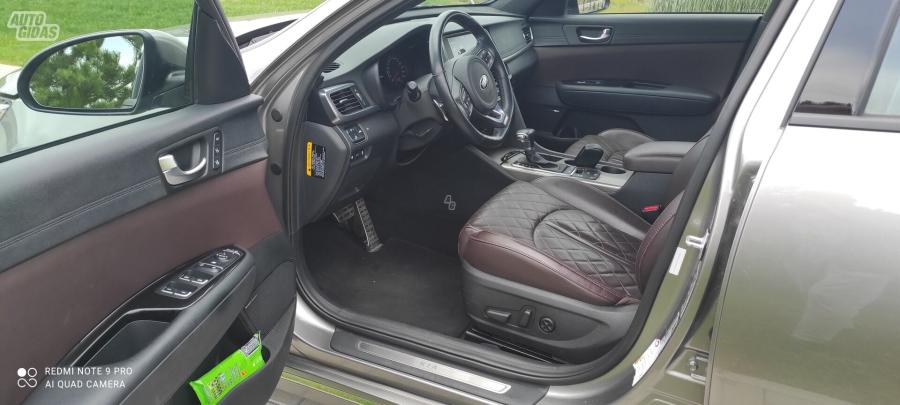 Pelēks Kia Optima 2016 Kauņa, ar dzinēja tilpumu 2.00 L un nobraukumu 123 tūkst. km par 10600 €, foto 6 vietnē AUTOMOTO.COM.LV