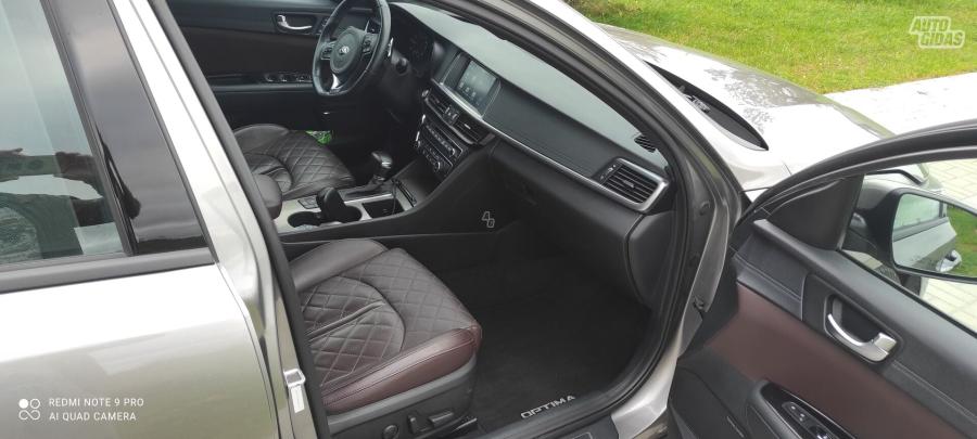 Pelēks Kia Optima 2016 Kauņa, ar dzinēja tilpumu 2.00 L un nobraukumu 123 tūkst. km par 10600 €, foto 10 vietnē AUTOMOTO.COM.LV