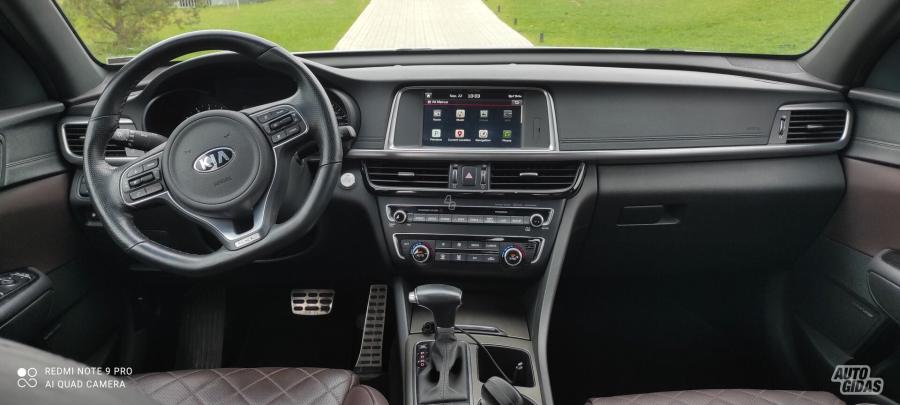 Pelēks Kia Optima 2016 Kauņa, ar dzinēja tilpumu 2.00 L un nobraukumu 123 tūkst. km par 10600 €, foto 12 vietnē AUTOMOTO.COM.LV