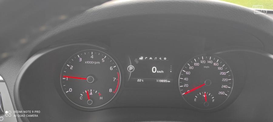 Pelēks Kia Optima 2016 Kauņa, ar dzinēja tilpumu 2.00 L un nobraukumu 123 tūkst. km par 10600 €, foto 13 vietnē AUTOMOTO.COM.LV