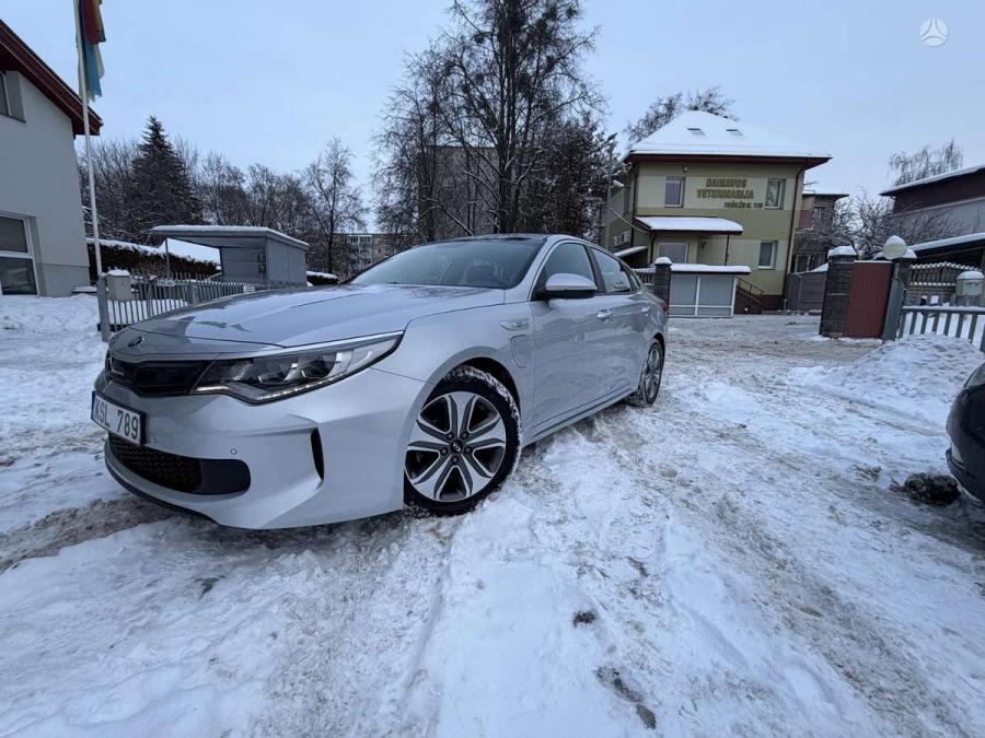 Pelēks Kia Optima 2017 Kauņa, ar dzinēja tilpumu 2.00 L un nobraukumu 186 tūkst. km par 10500 €, foto 2 vietnē AUTOMOTO.COM.LV