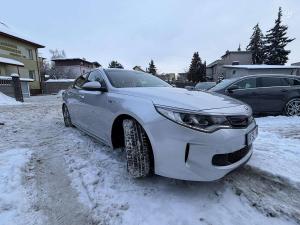 Pelēks Kia Optima 2017 Kauņa, ar dzinēja tilpumu 2.00 L un nobraukumu 186 tūkst. km par 10500 €, foto 5 vietnē AUTOMOTO.COM.LV