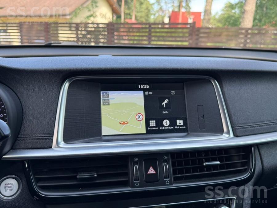 Grey Kia Optima 2019 in Riga, with an engine capacity of 2.00 L and mileage of 99 thousand km for 12200 €, photo 15 on AUTOMOTO.COM.LV