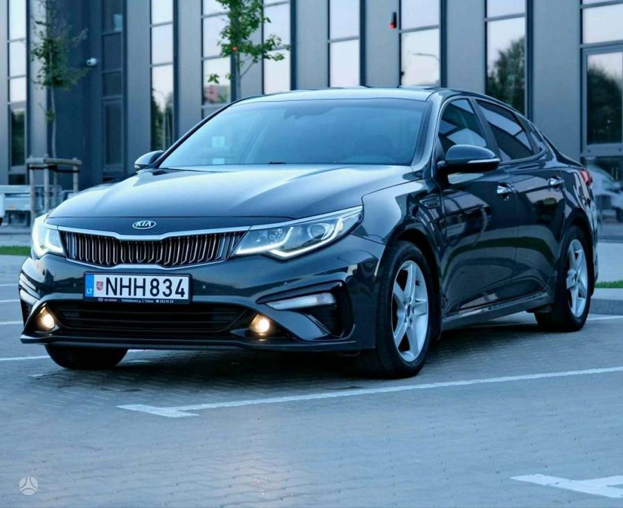 Pelēks Kia Optima 2019 Kauņa, ar dzinēja tilpumu 1.59 L un nobraukumu 142 tūkst. km par 13500 €, foto 3 vietnē AUTOMOTO.COM.LV