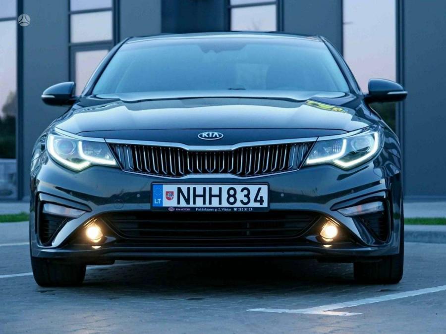 Pelēks Kia Optima 2019 Kauņa, ar dzinēja tilpumu 1.59 L un nobraukumu 142 tūkst. km par 13500 €, foto 5 vietnē AUTOMOTO.COM.LV