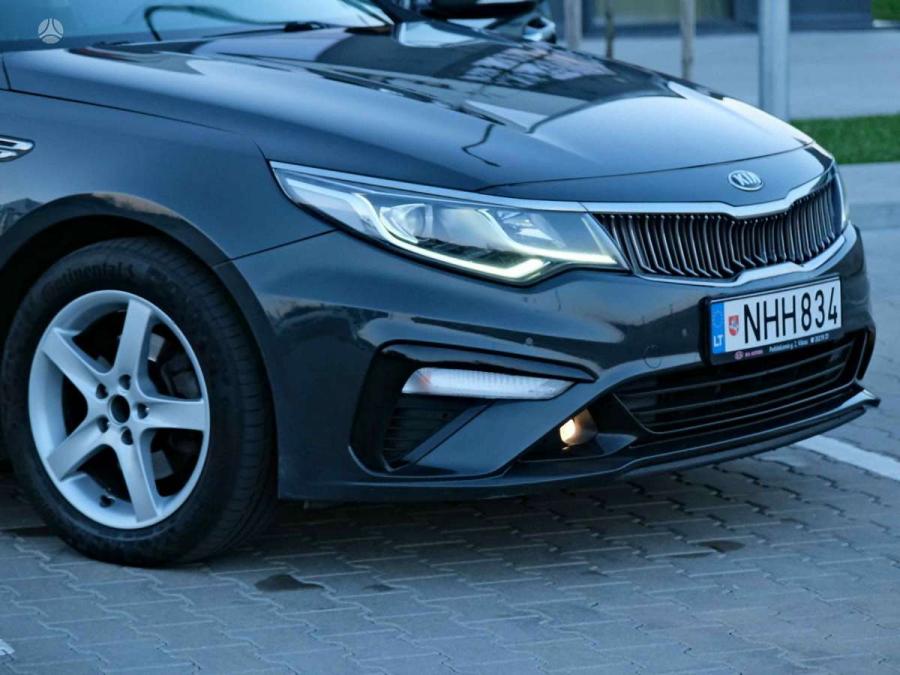 Pelēks Kia Optima 2019 Kauņa, ar dzinēja tilpumu 1.59 L un nobraukumu 142 tūkst. km par 13500 €, foto 6 vietnē AUTOMOTO.COM.LV