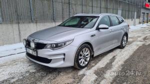 Grey Kia Optima 2017 in Tallinn, with an engine capacity of 1.70 L and mileage of 220 thousand km for 9990 €, photo  on AUTOMOTO.COM.LV
