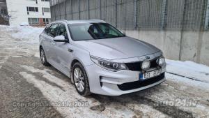Grey Kia Optima 2017 in Tallinn, with an engine capacity of 1.70 L and mileage of 220 thousand km for 9990 €, photo 2 on AUTOMOTO.COM.LV