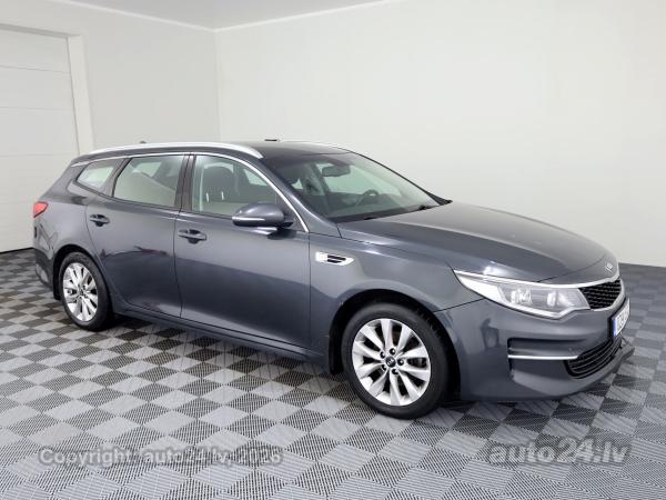 Grey Kia Optima 2017 in Tallinn, with an engine capacity of 1.70 L and mileage of 349 thousand km for 3499 €, photo 1 on AUTOMOTO.COM.LV