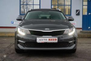 Grey Kia Optima 2018 in Vilnius, with an engine capacity of 2.00 L and mileage of 107 thousand km for 12500 €, photo 2 on AUTOMOTO.COM.LV