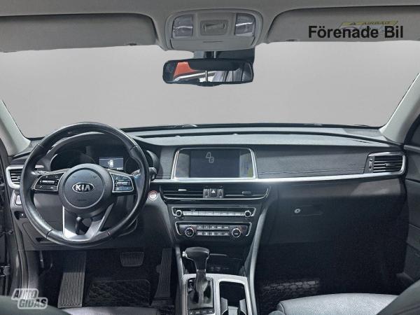 Grey Kia Optima 2019 in Kaunas, with an engine capacity of 0.00 L and mileage of 98 thousand km for 21381 €, photo 10 on AUTOMOTO.COM.LV
