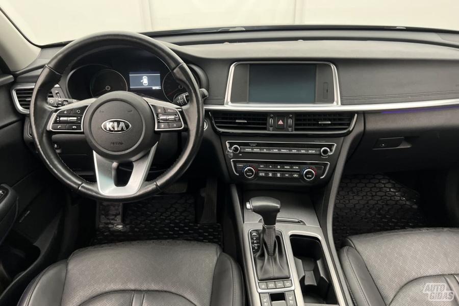 Grey Kia Optima 2020 in Kaunas, with an engine capacity of 0.00 L and mileage of 90 thousand km for 22729 €, photo 18 on AUTOMOTO.COM.LV