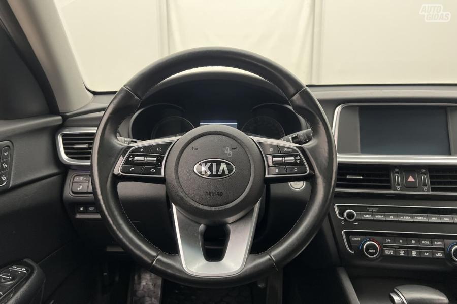Grey Kia Optima 2020 in Kaunas, with an engine capacity of 0.00 L and mileage of 90 thousand km for 22729 €, photo 19 on AUTOMOTO.COM.LV