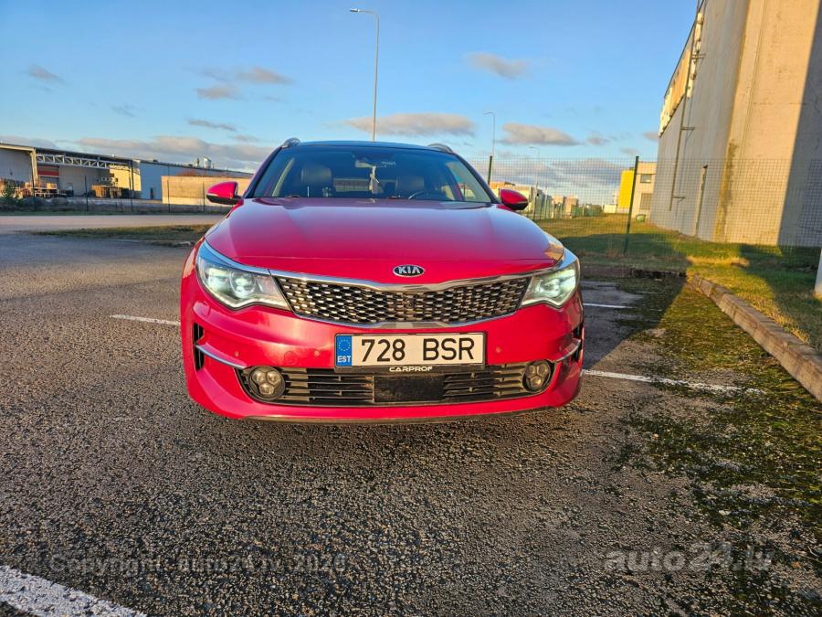 Sarkans Kia Optima 2016 Tallina, ar dzinēja tilpumu 1.70 L un nobraukumu 245 tūkst. km par 11500 €, foto 6 vietnē AUTOMOTO.COM.LV