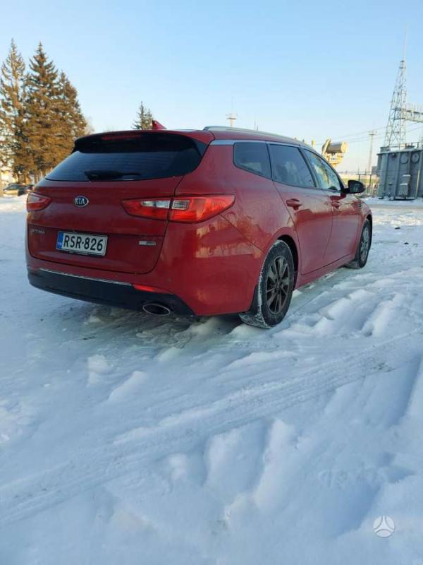 Sarkans Kia Optima 2017 Šauļi, ar dzinēja tilpumu 1.69 L un nobraukumu 330 tūkst. km par 5500 €, foto 3 vietnē AUTOMOTO.COM.LV