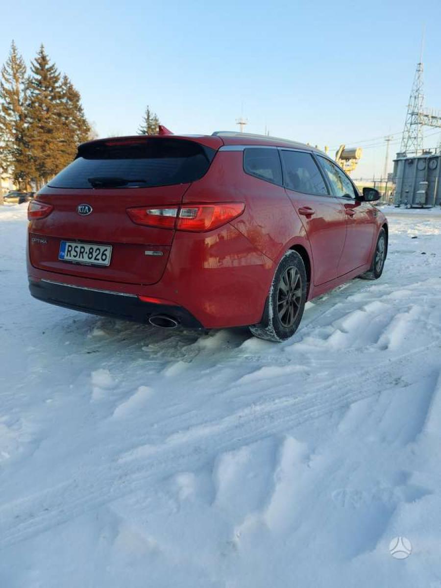 Sarkans Kia Optima 2017 Šauļi, ar dzinēja tilpumu 1.69 L un nobraukumu 330 tūkst. km par 5500 €, foto 3 vietnē AUTOMOTO.COM.LV
