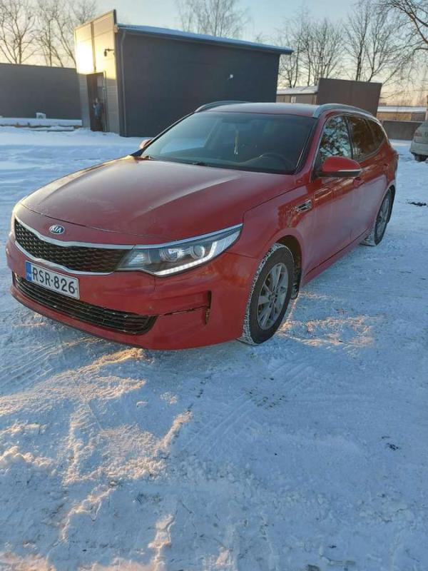 Sarkans Kia Optima 2017 Šauļi, ar dzinēja tilpumu 1.69 L un nobraukumu 330 tūkst. km par 5500 €, foto 6 vietnē AUTOMOTO.COM.LV