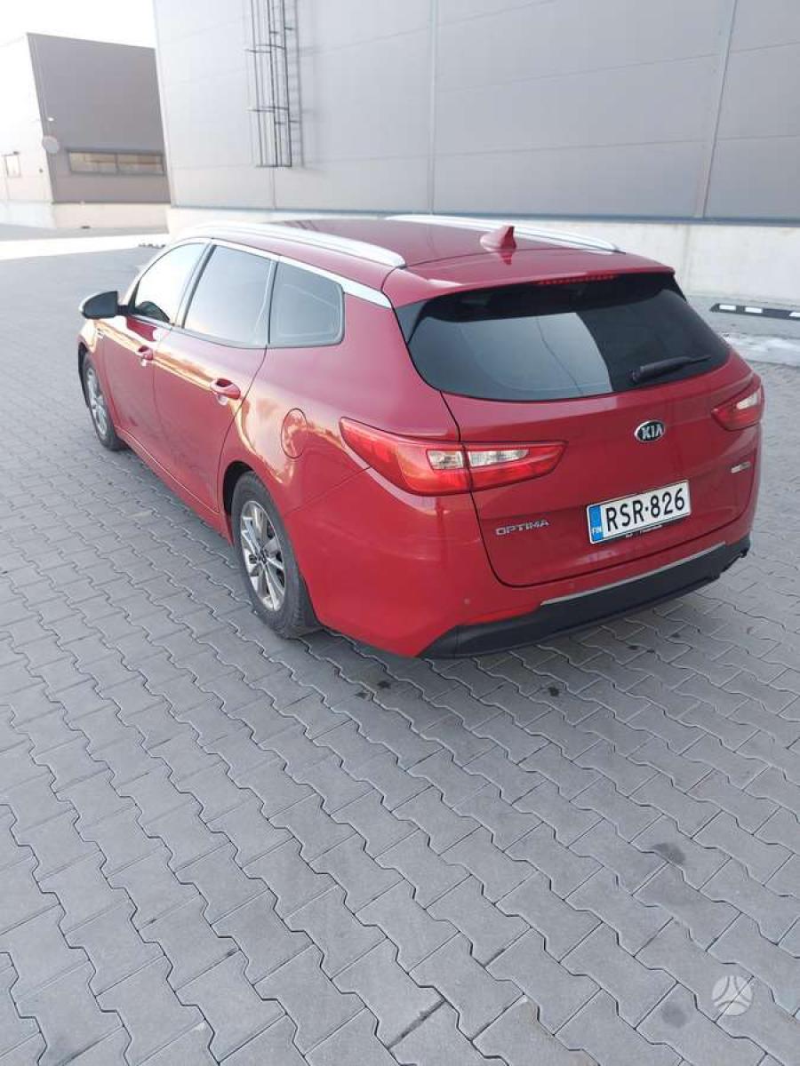 Sarkans Kia Optima 2017 Šauļi, ar dzinēja tilpumu 1.69 L un nobraukumu 330 tūkst. km par 5450 €, foto 7 vietnē AUTOMOTO.COM.LV