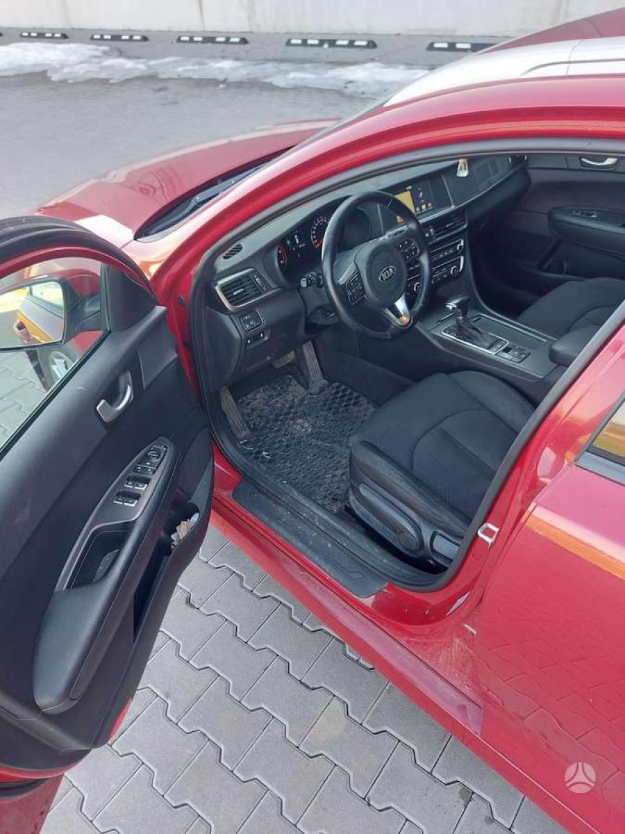 Sarkans Kia Optima 2017 Šauļi, ar dzinēja tilpumu 1.69 L un nobraukumu 330 tūkst. km par 5450 €, foto 10 vietnē AUTOMOTO.COM.LV