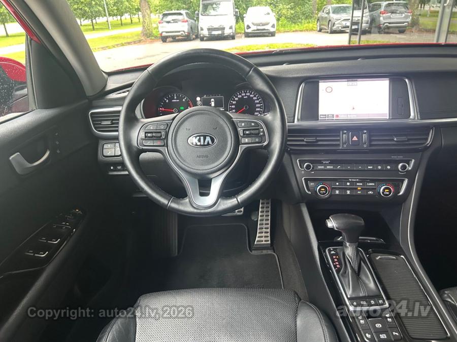 Sarkans Kia Optima 2017 Tallina, ar dzinēja tilpumu 1.70 L un nobraukumu 134 tūkst. km par 11990 €, foto 12 vietnē AUTOMOTO.COM.LV
