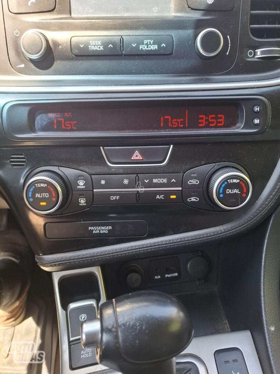 Kia Optima 2014 Kelmė, ar dzinēja tilpumu 1.70 L un nobraukumu 230 tūkst. km par 6500 €, foto 13 vietnē AUTOMOTO.COM.LV