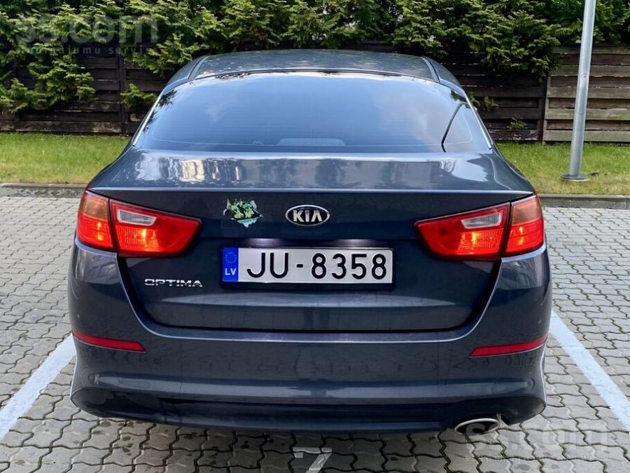 Kia Optima 2015 in Riga, with an engine capacity of 2.00 L and mileage of 209 thousand km for 7450 €, photo 4 on AUTOMOTO.COM.LV