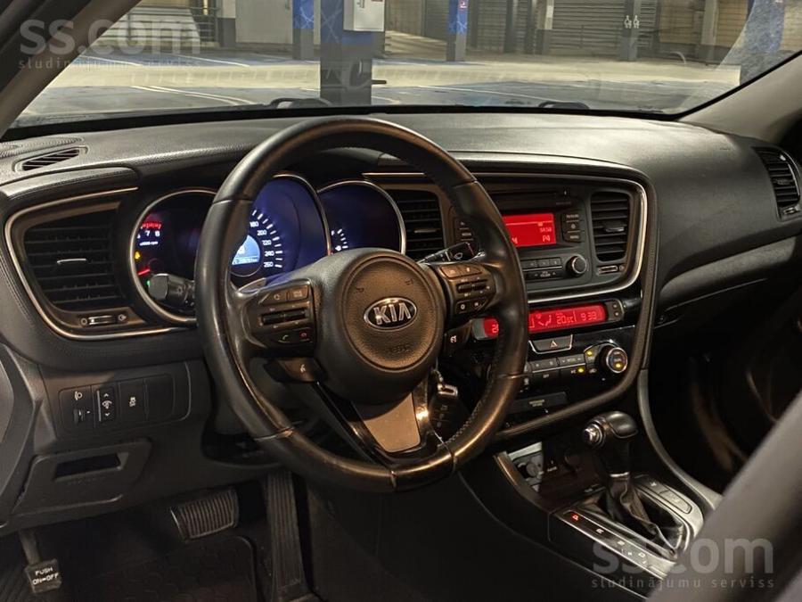 Kia Optima 2015 in Riga, with an engine capacity of 2.00 L and mileage of 209 thousand km for 7450 €, photo 7 on AUTOMOTO.COM.LV