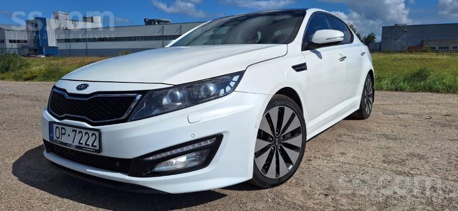 Balts Kia Optima 2012 Rīga, ar dzinēja tilpumu 1.70 L un nobraukumu 375 tūkst. km par 3900 €, foto 1 vietnē AUTOMOTO.COM.LV