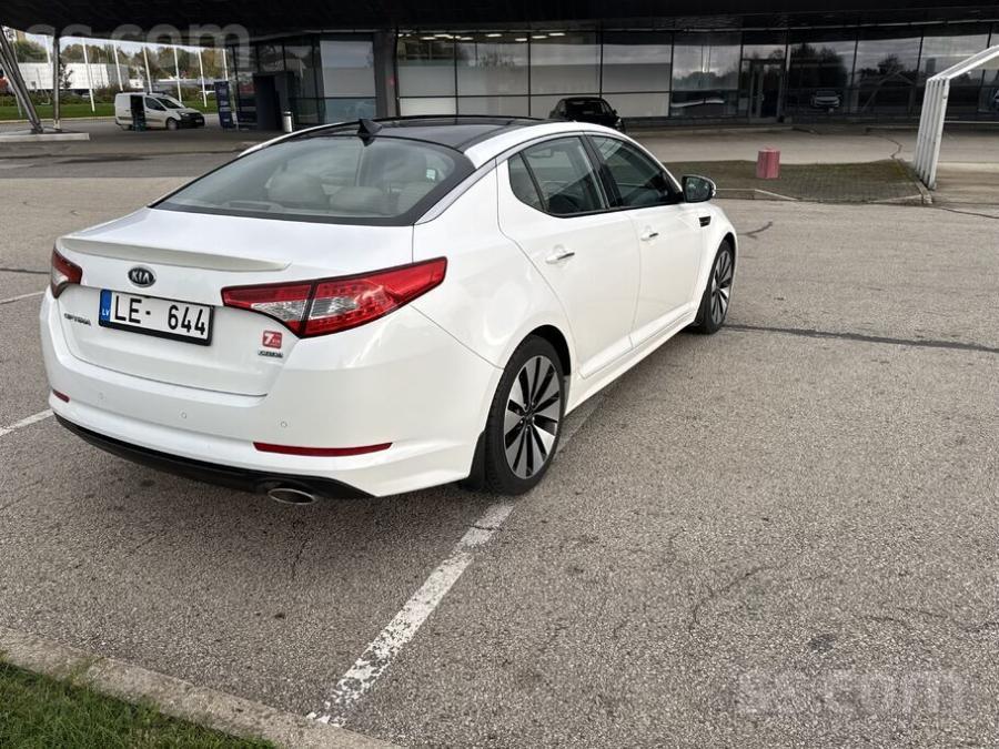 Balts Kia Optima 2012 Rīga, ar dzinēja tilpumu 1.70 L un nobraukumu 186 tūkst. km par 5450 €, foto 6 vietnē AUTOMOTO.COM.LV