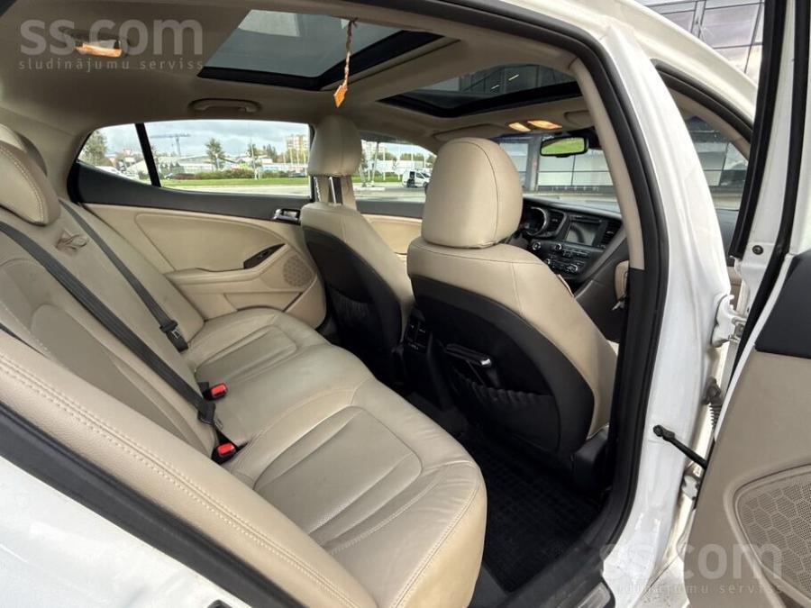 Balts Kia Optima 2012 Rīga, ar dzinēja tilpumu 1.70 L un nobraukumu 186 tūkst. km par 5450 €, foto 8 vietnē AUTOMOTO.COM.LV