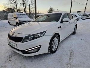 Balts Kia Optima 2013 Klaipėda, ar dzinēja tilpumu 1.69 L un nobraukumu 198 tūkst. km par 4790 €, foto  vietnē AUTOMOTO.COM.LV