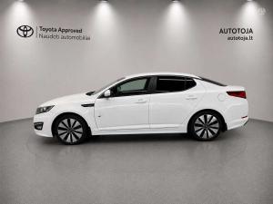 White Kia Optima 2013 in Kaunas, with an engine capacity of 2.00 L and mileage of 193 thousand km for 4900 €, photo 4 on AUTOMOTO.COM.LV