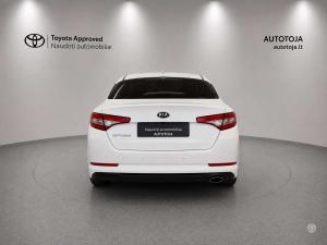 White Kia Optima 2013 in Kaunas, with an engine capacity of 2.00 L and mileage of 193 thousand km for 4900 €, photo 5 on AUTOMOTO.COM.LV