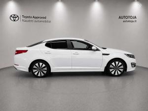 White Kia Optima 2013 in Kaunas, with an engine capacity of 2.00 L and mileage of 193 thousand km for 4900 €, photo 17 on AUTOMOTO.COM.LV