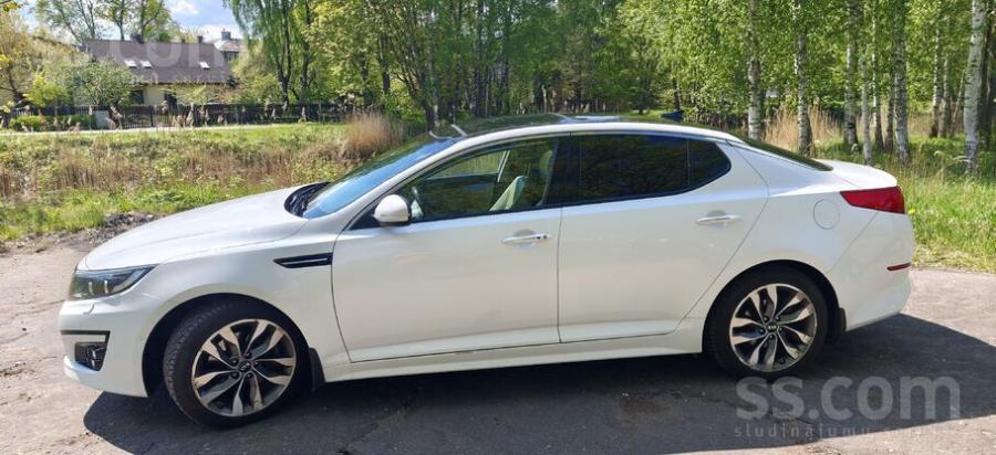 Balts Kia Optima 2014 Rīga, ar dzinēja tilpumu 1.60 L un nobraukumu 195 tūkst. km par 8800 €, foto 3 vietnē AUTOMOTO.COM.LV